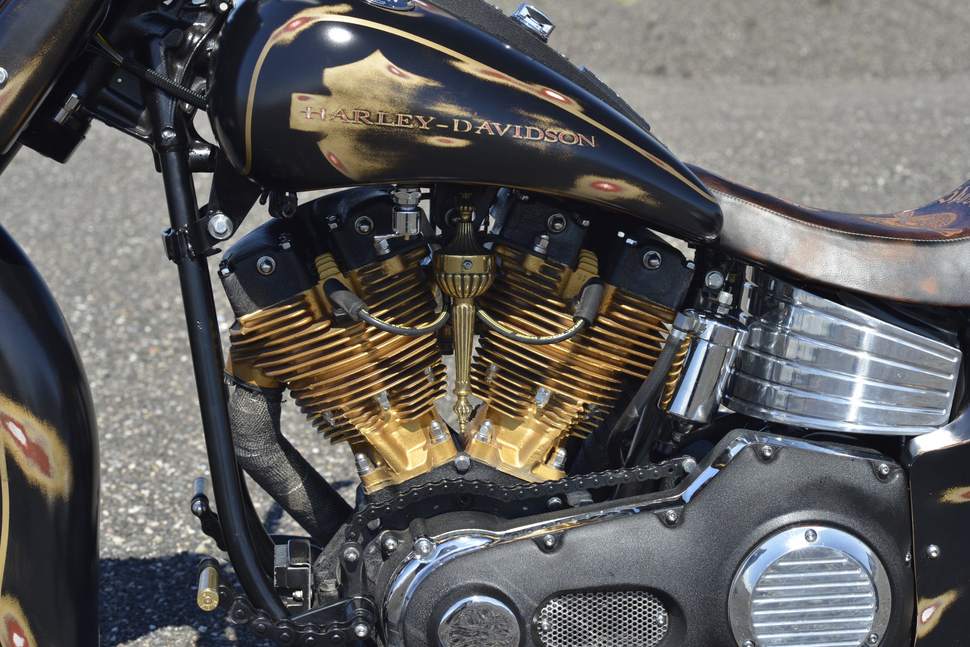 Custom handlebars and parts for Harley Davidson and custom motorcycle ...